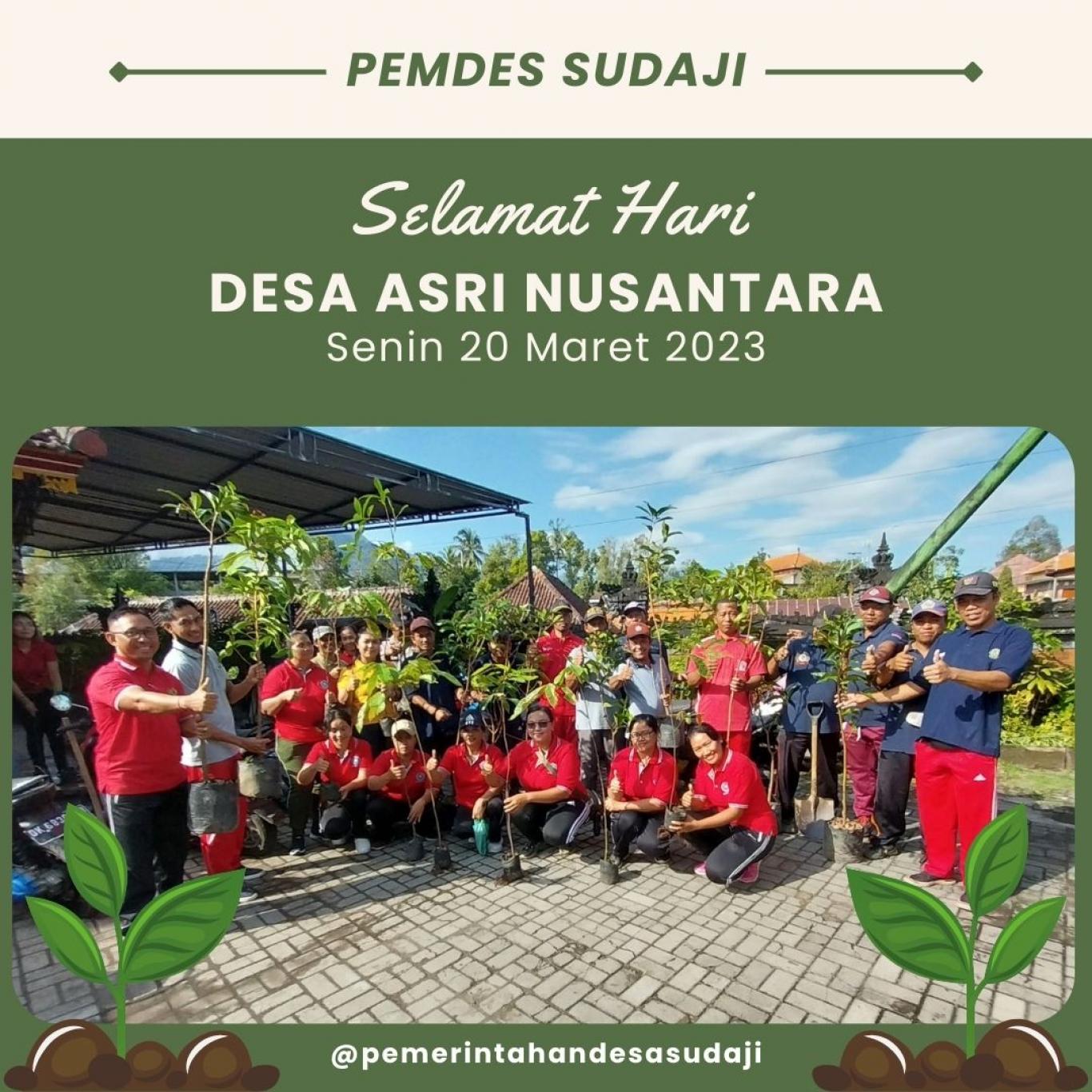 Memperingati Hari Desa Asri Nusantara - Website Desa Sudaji