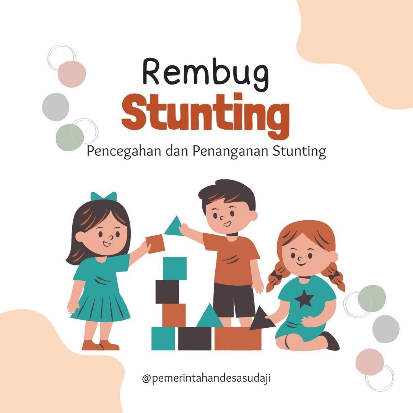 Rembug Stunting Pencegahan Dan Penanganan Stunting Desa Sudaji ...